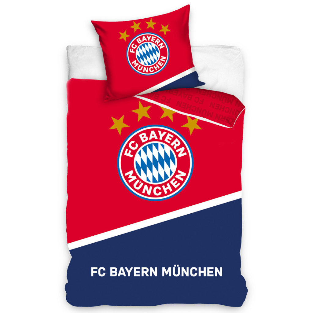 Dětské fotbalové povlečení FC Bayern Mnichov Blau Boden - nakupy-detem.cz Dětské fotbalové povlečení FC Bayern Mnichov Blau Boden - nakupy-detem.cz