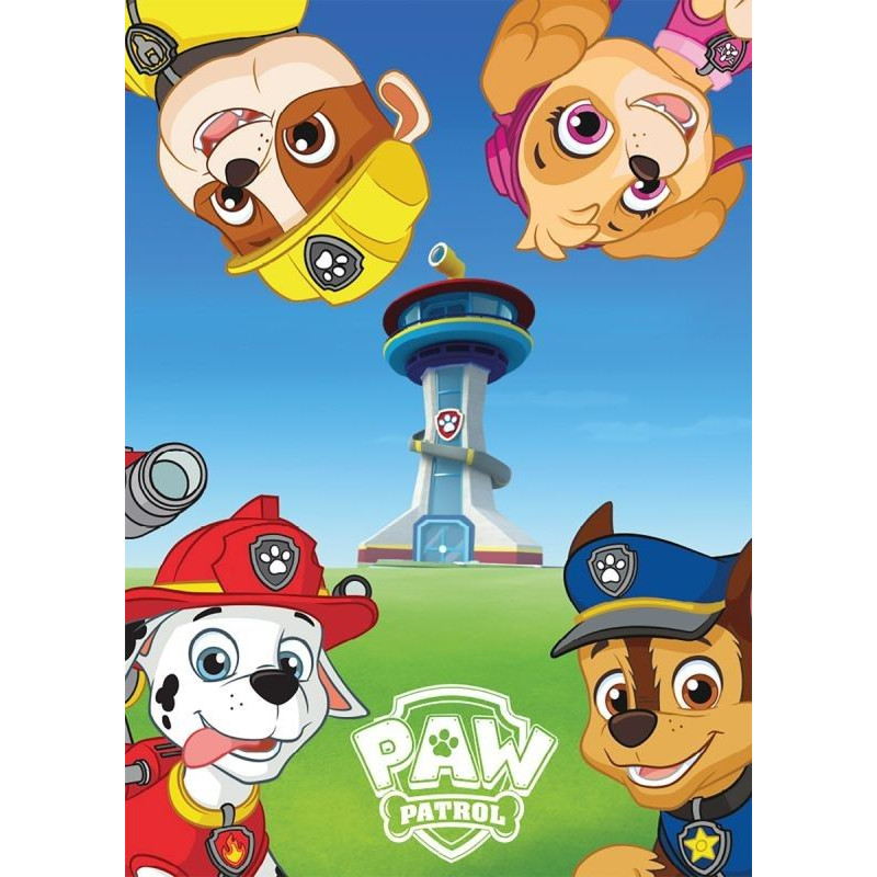 FARO Fleece deka Paw Patrol Polyester, 100/140 cm - nakupy-detem.cz